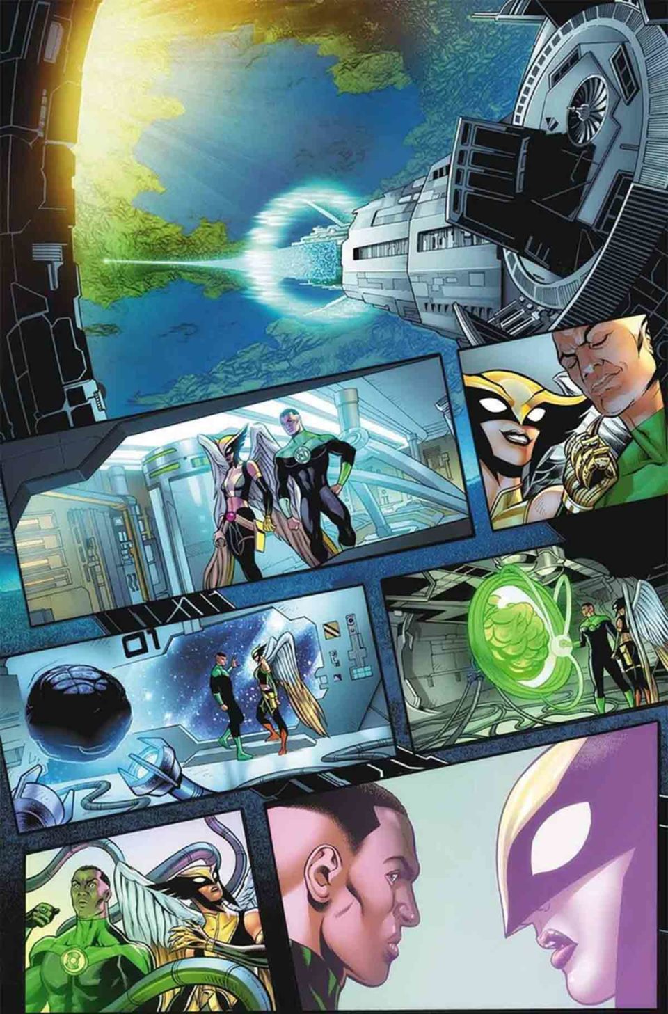 DC revela las primeras imágenes del 80 aniversario de Linterna Verde