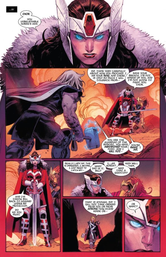 THOR: Lady Sif y Heimdall son hermanos - Cinemascomics.com