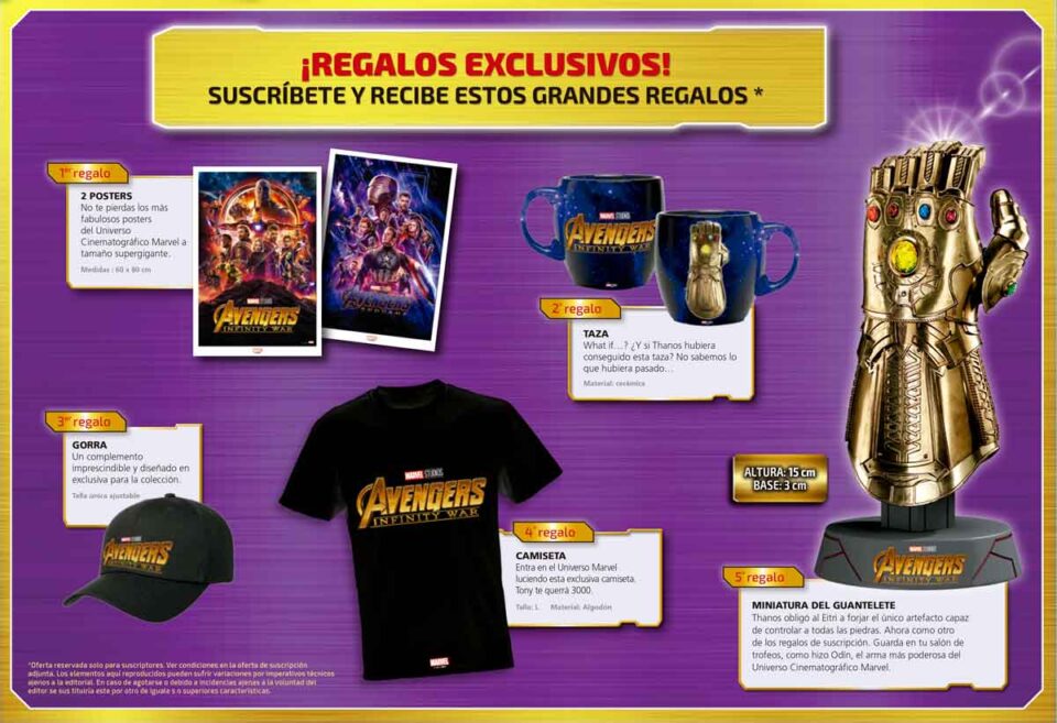 Ahora puedes construir tu propio Guantelete del Infinito de Marvel Studios