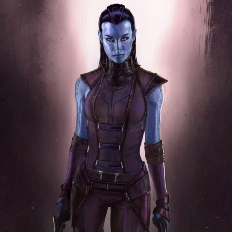 Te sorprenderá el aspecto que Nebula pudo tener en Guardianes de la ...