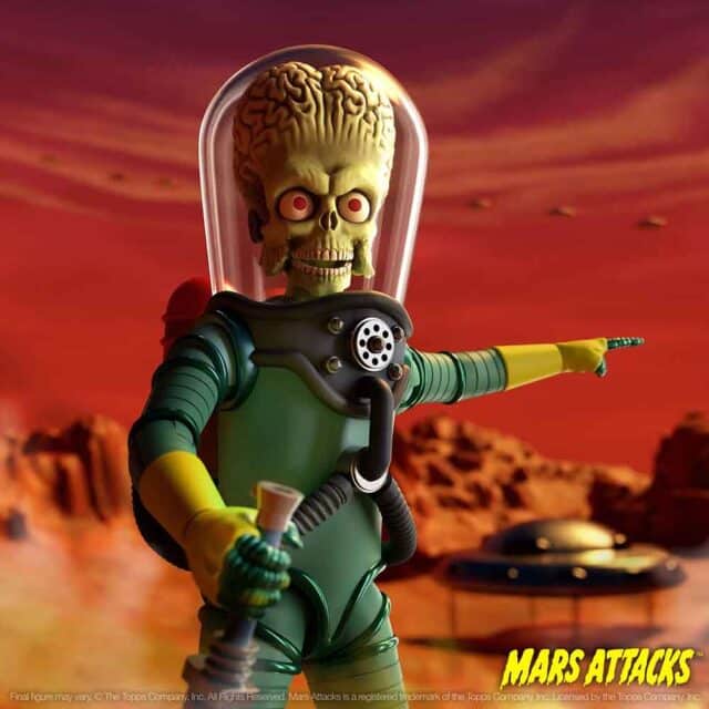 Los marcianos de Mars Attacks conquistan Super 7