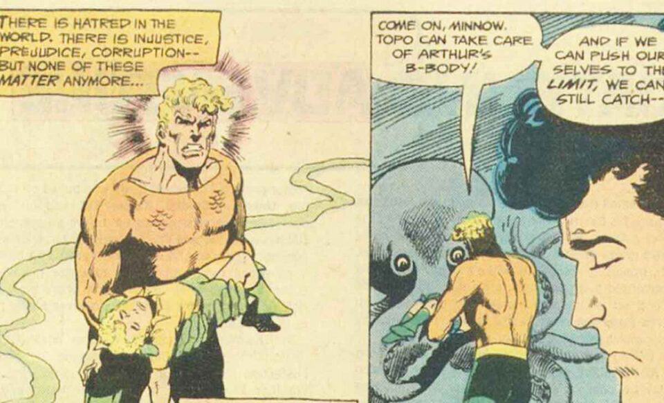 La trágica historia del hijo de Aquaman - Cinemascomics.com