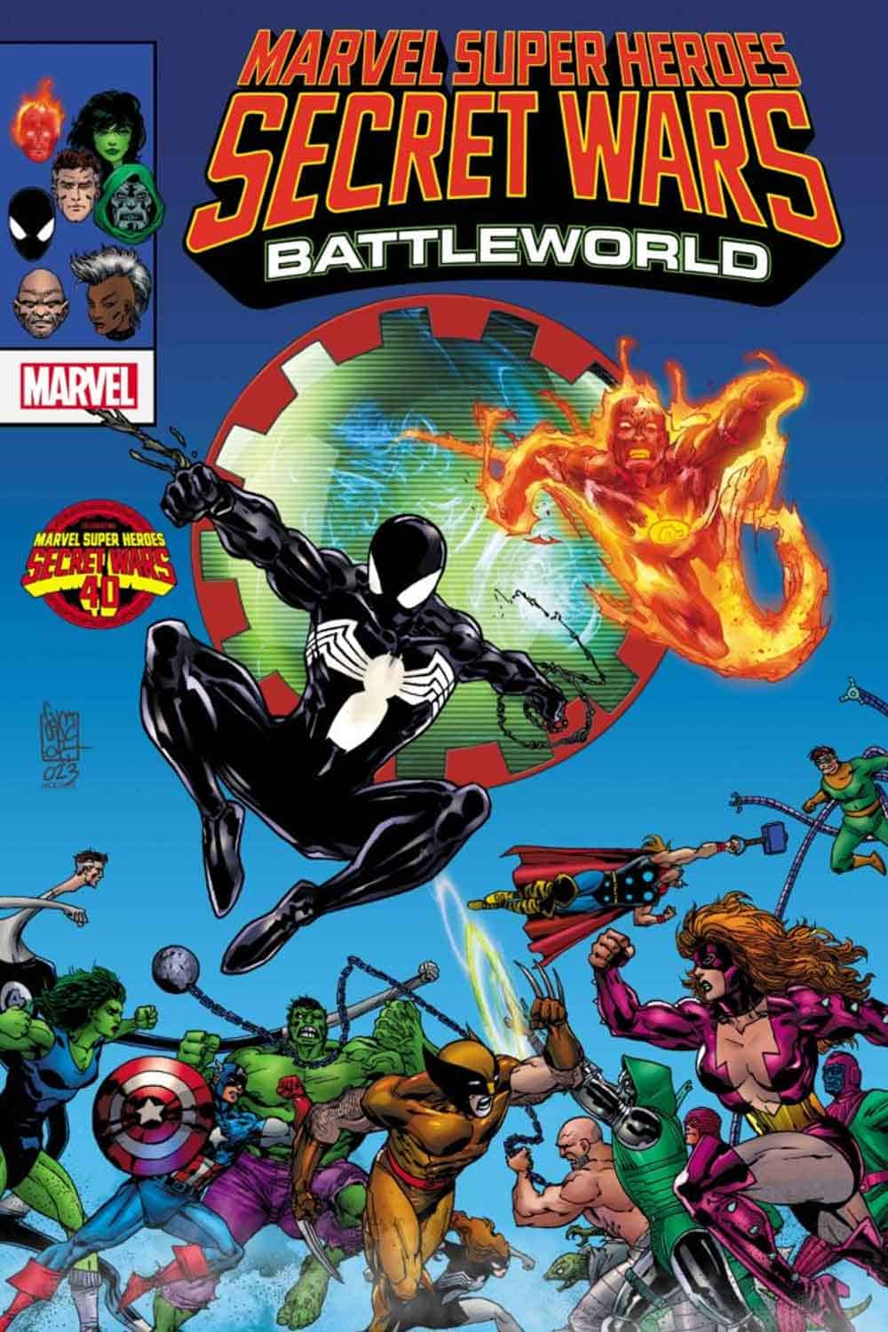 Secret Wars celebra así su 40 aniversario - Cinemascomics.com