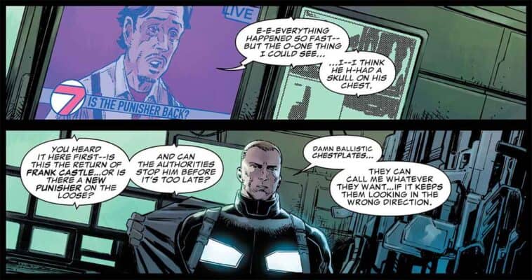 Marvel le da otro significado a la calavera de Punisher