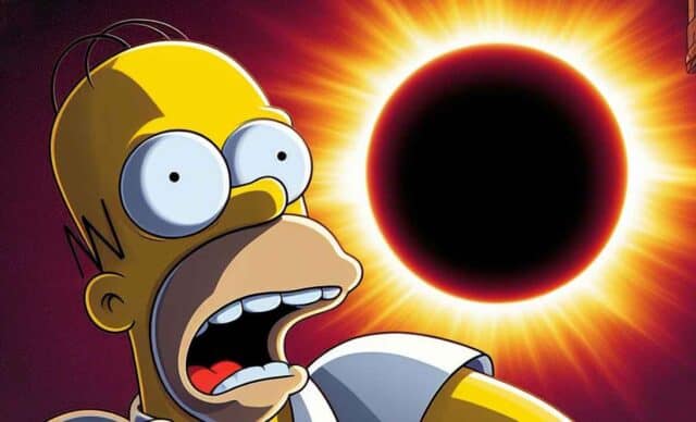 Predicción de Los Simpson para el eclipse | Cinemascomics.com | Cine ...